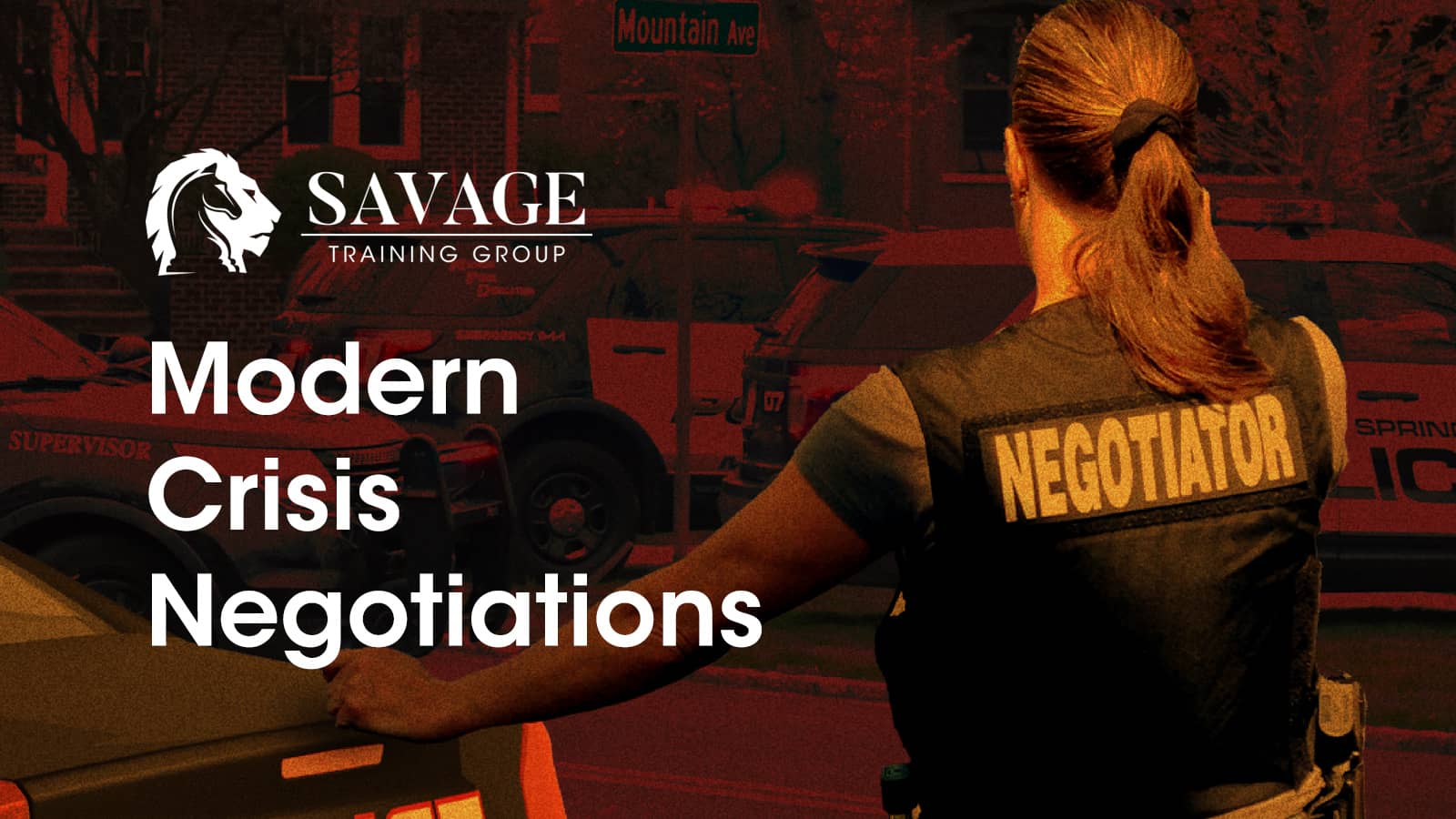 Modern Crisis Negotiations | Savage Training Group